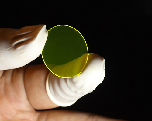 Circular GAGG(Ce) Scintillation Screens Φ25.4x0.1mm, 533-007